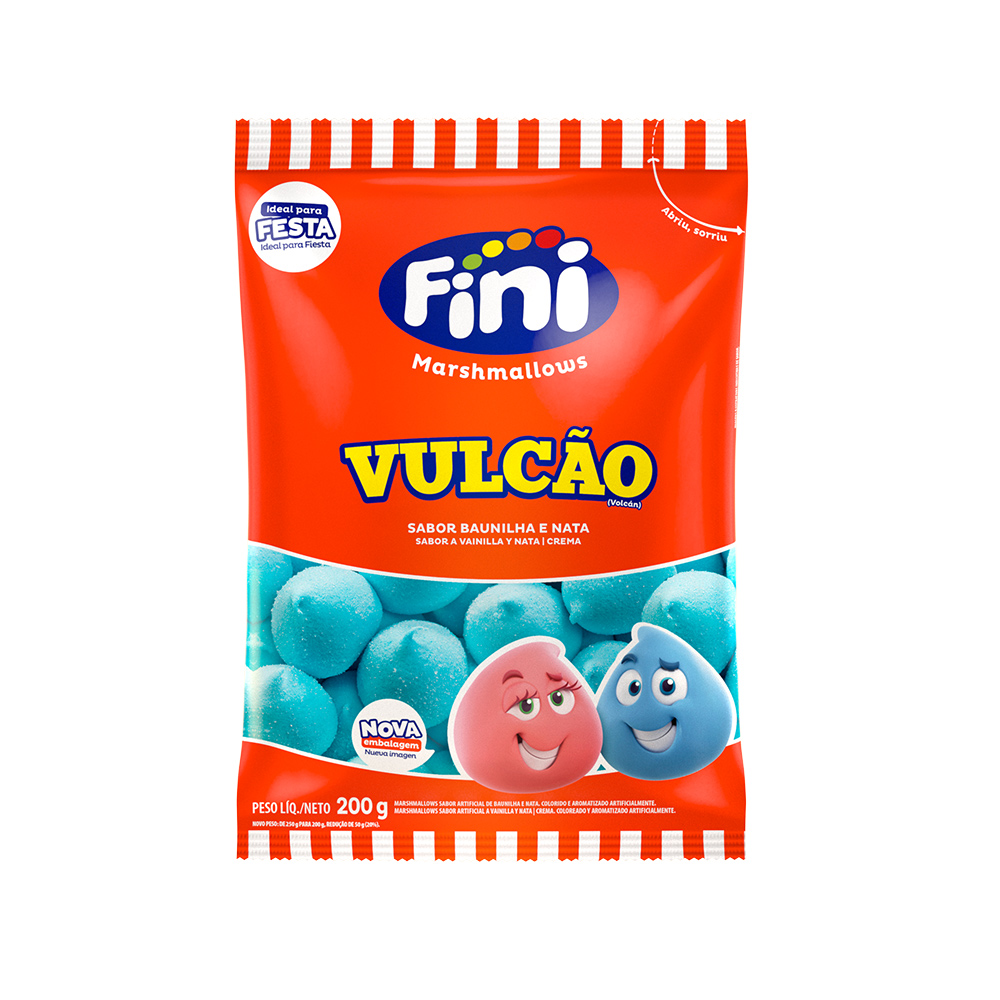 Vulcão Azul 200g- Fini em Promoção | Fini
